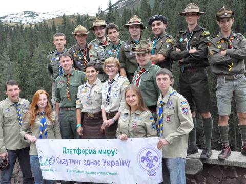 National Organization of Scouts of Ukraine develops Peace Platform to unite the country | WOSM